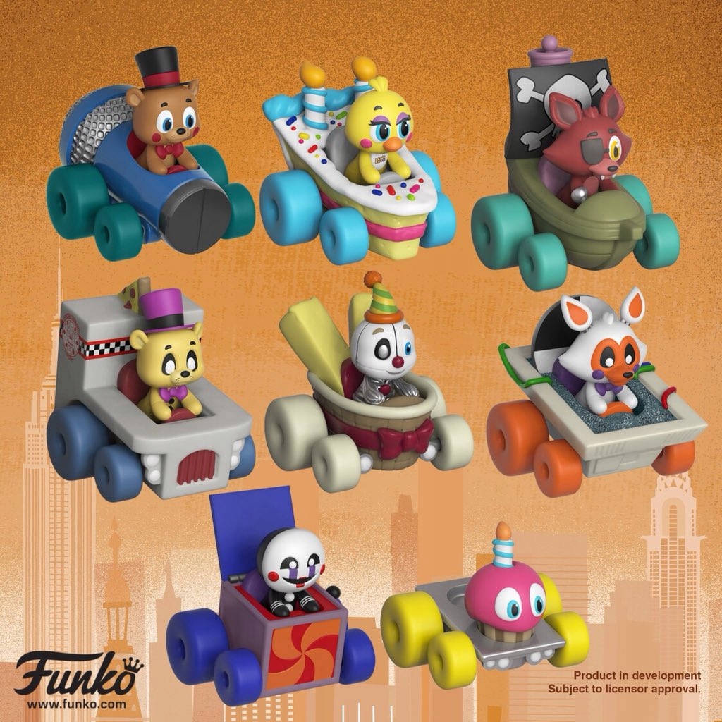 Купить FUNKO RACERS FIVE NIGHTS AT FREDDYS Golden Freddy: отзывы, фото ...