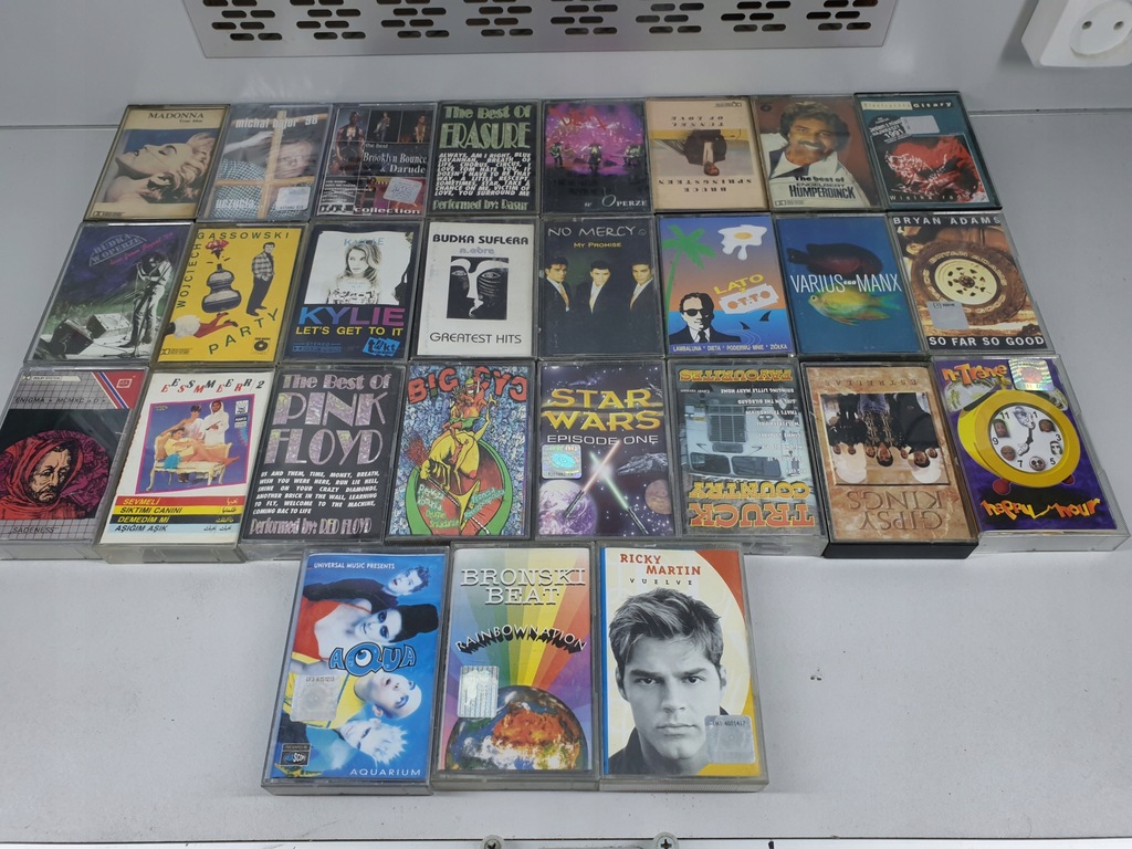 Kaseta Kasety magnetofonowe Zestaw kaset 27 szt. - 12969946626 ...