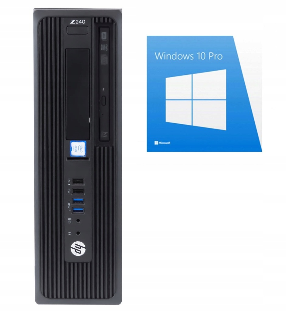 HP Z240 SFF 4x 3.3GHz 8GB DDR4 256GB SSD WIN10 PRO - 10703654891 ...