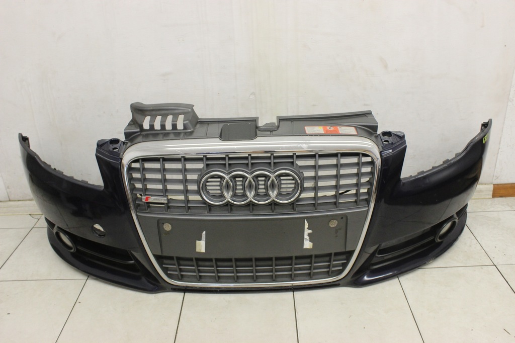 ZDERZAK PRZÓD AUDI A4 B7 2009r S-LINE LZ5J - 12673781480 - oficjalne ...
