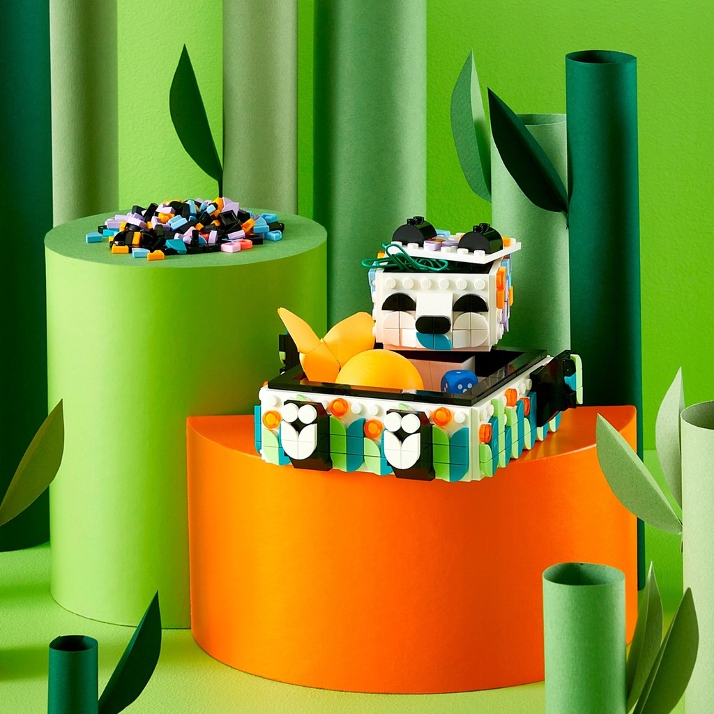 Купить LEGO DOTS 41959 Контейнер с милой пандой: отзывы, фото и ...