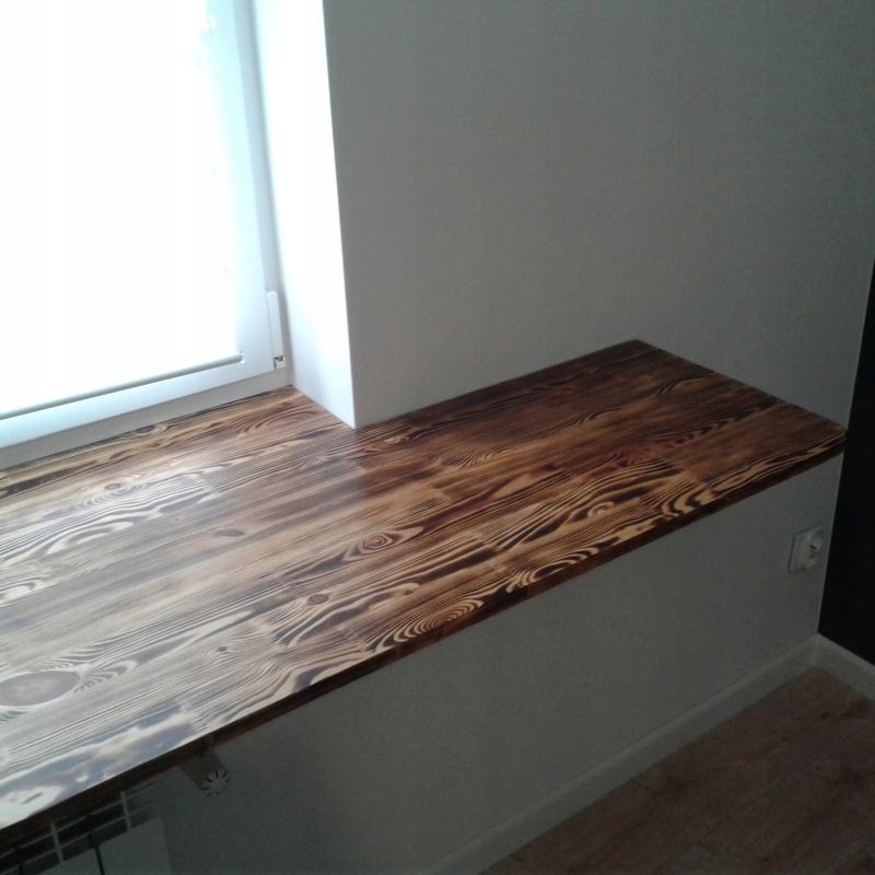 biurko i parapet 2w1 drewniany parapet biurko - 13178994187 - oficjalne ...