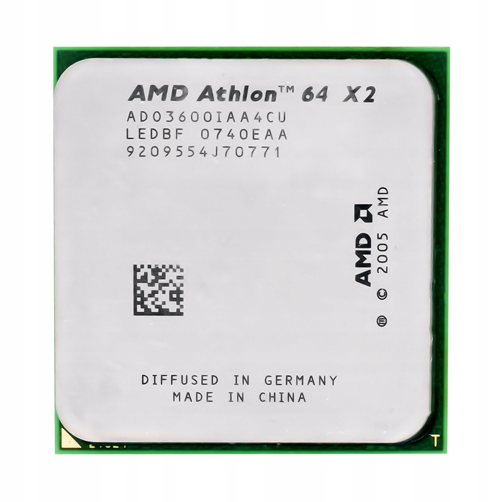 AMD ATHLON 64 X2 3600+ 2GHz ADO3600IAA4CU s.AM2 - 14271128535 - oficjalne archiwum Allegro