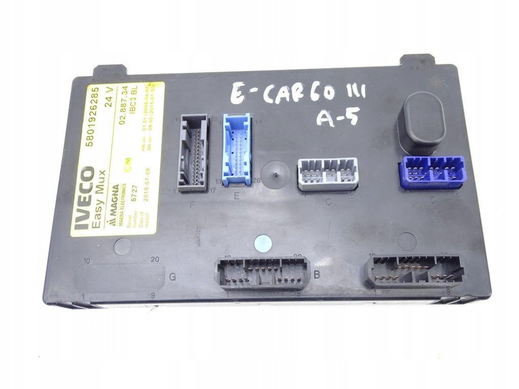 IVECO EUROCARGO III 06-15 MODUŁ STEROWNIK EASY MUX 5801926285 ...
