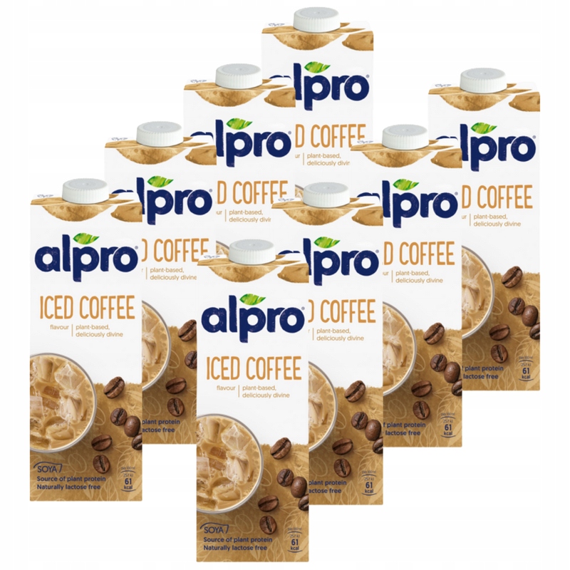 Alpro Napój macchiato z ekstraktem kawy 8 x1 l - 14056124853 ...