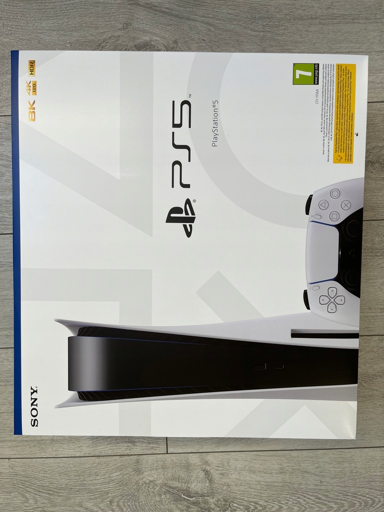 Nowa Konsola Sony PlayStation 5 / PS5 z napędem - 11918211122 ... Nowa Konsola Sony PlayStation 5 / PS5 z napędem - 11918211122 ...