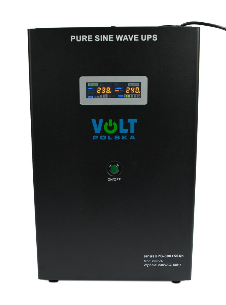 PRZETWORNICA NAPIĘCIA UPS 800W SINUS 12V 230V AKU - 12706000992 ...