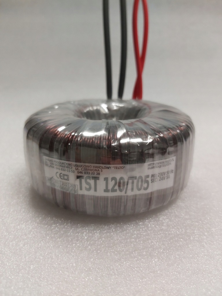 Transformator TST 120/T05 230/24V 5A - 9845883448 - oficjalne archiwum Allegro