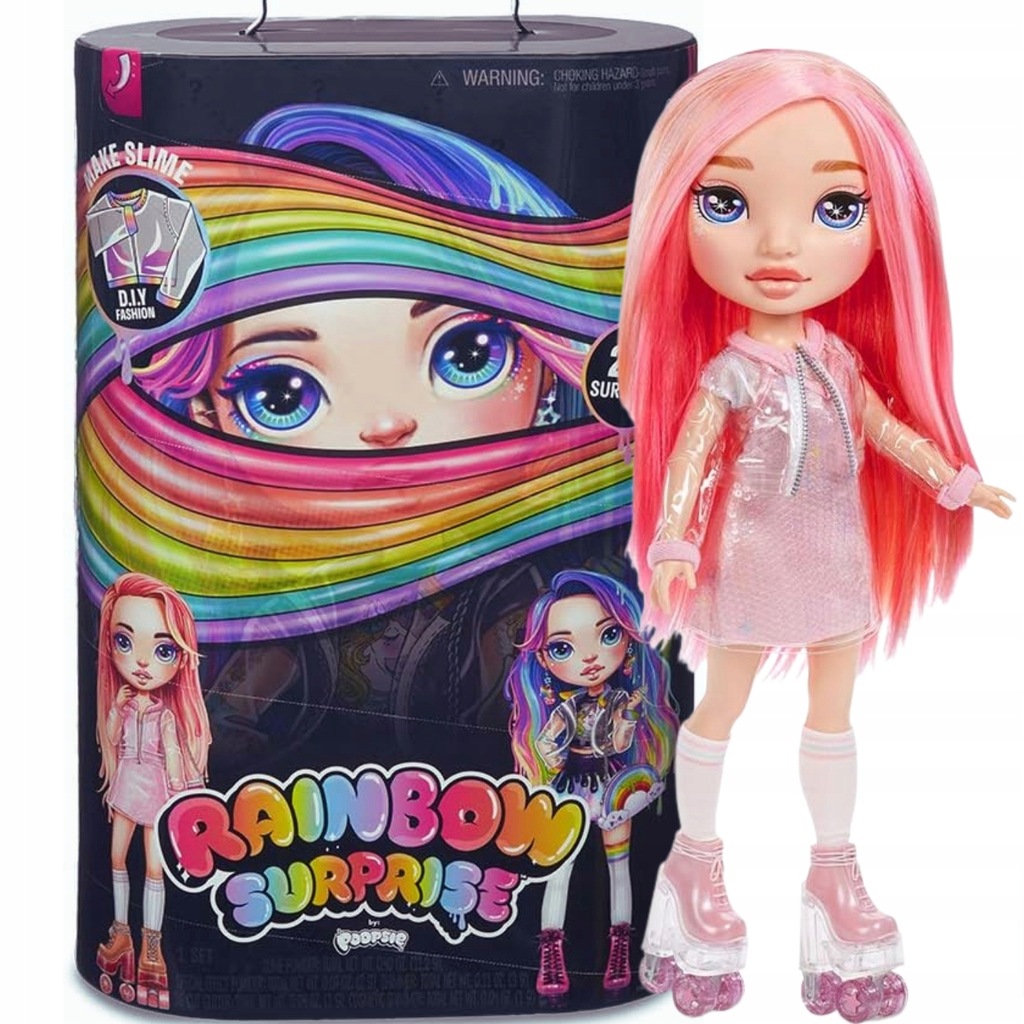RAINBOW HIGH -Poopsie Surprise - Lalka Pixie Rose - 14354765665 - oficjalne archiwum Allegro