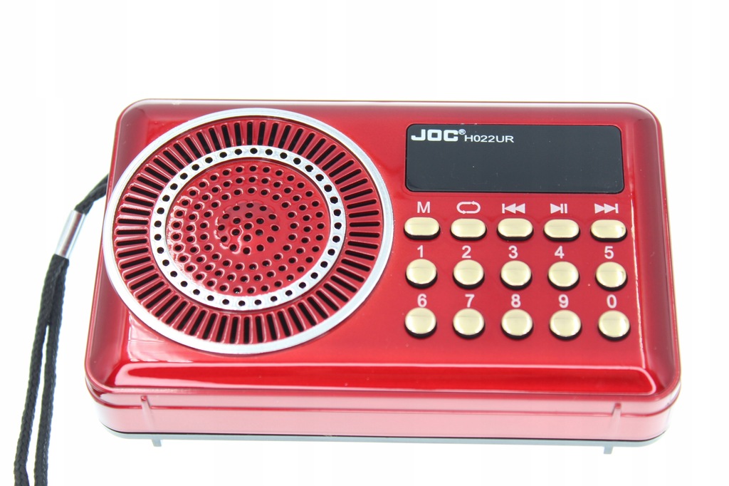 RADIO PRZENOŚNE CYFROWE JOC-USB,KARTA TF,ŁADOWARKA - 11926478400 ...