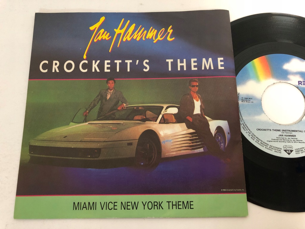 Jan Hammer Crockett's Theme Miami Vice II 207 - 13898496820 - oficjalne ...