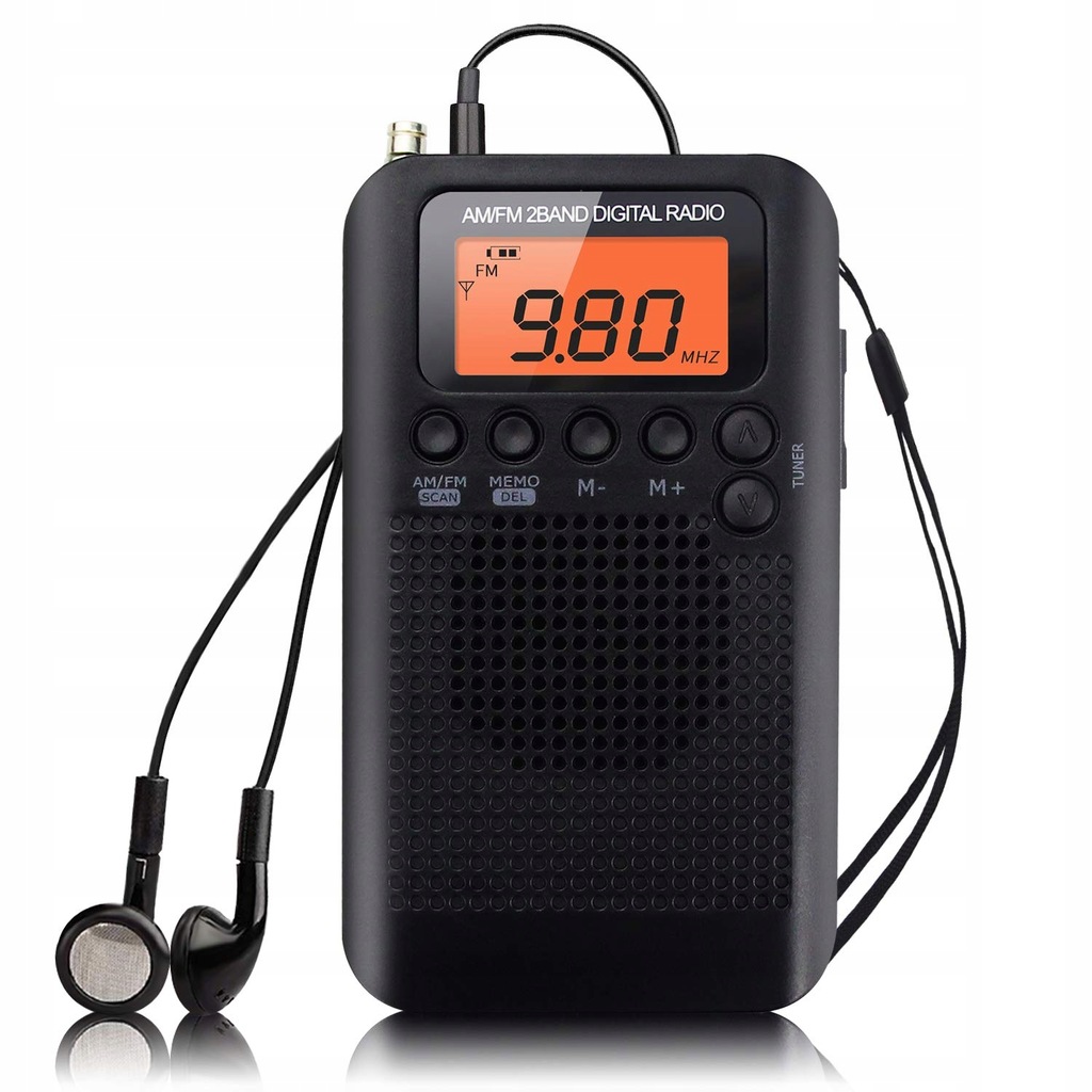 Kieszonkowe radio Mini przenośne radio Cyfrowe - 8406182066 - oficjalne archiwum Allegro