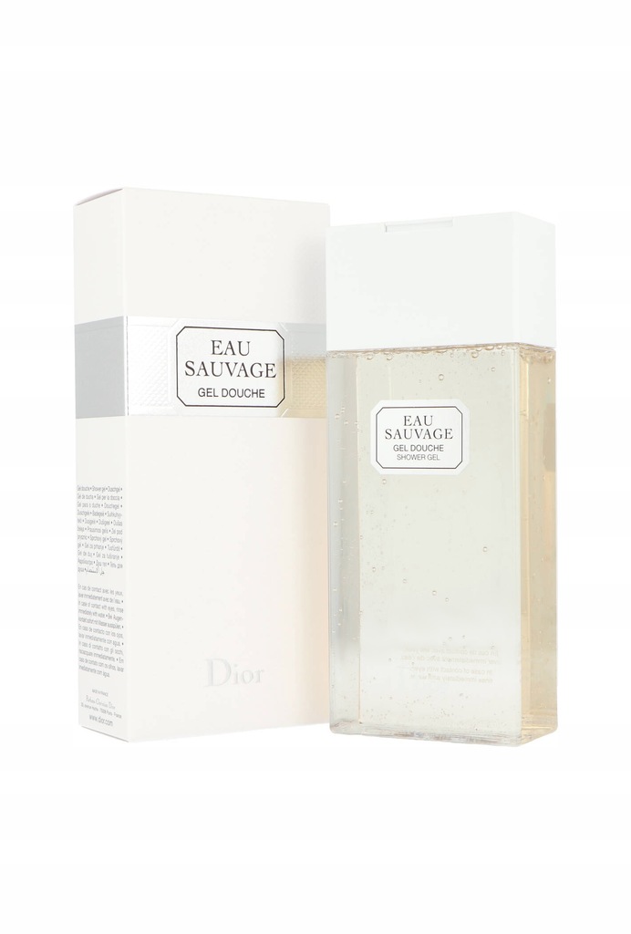 Dior Eau Sauvage żel pod prysznic 200ml - 11850697580 - oficjalne ...