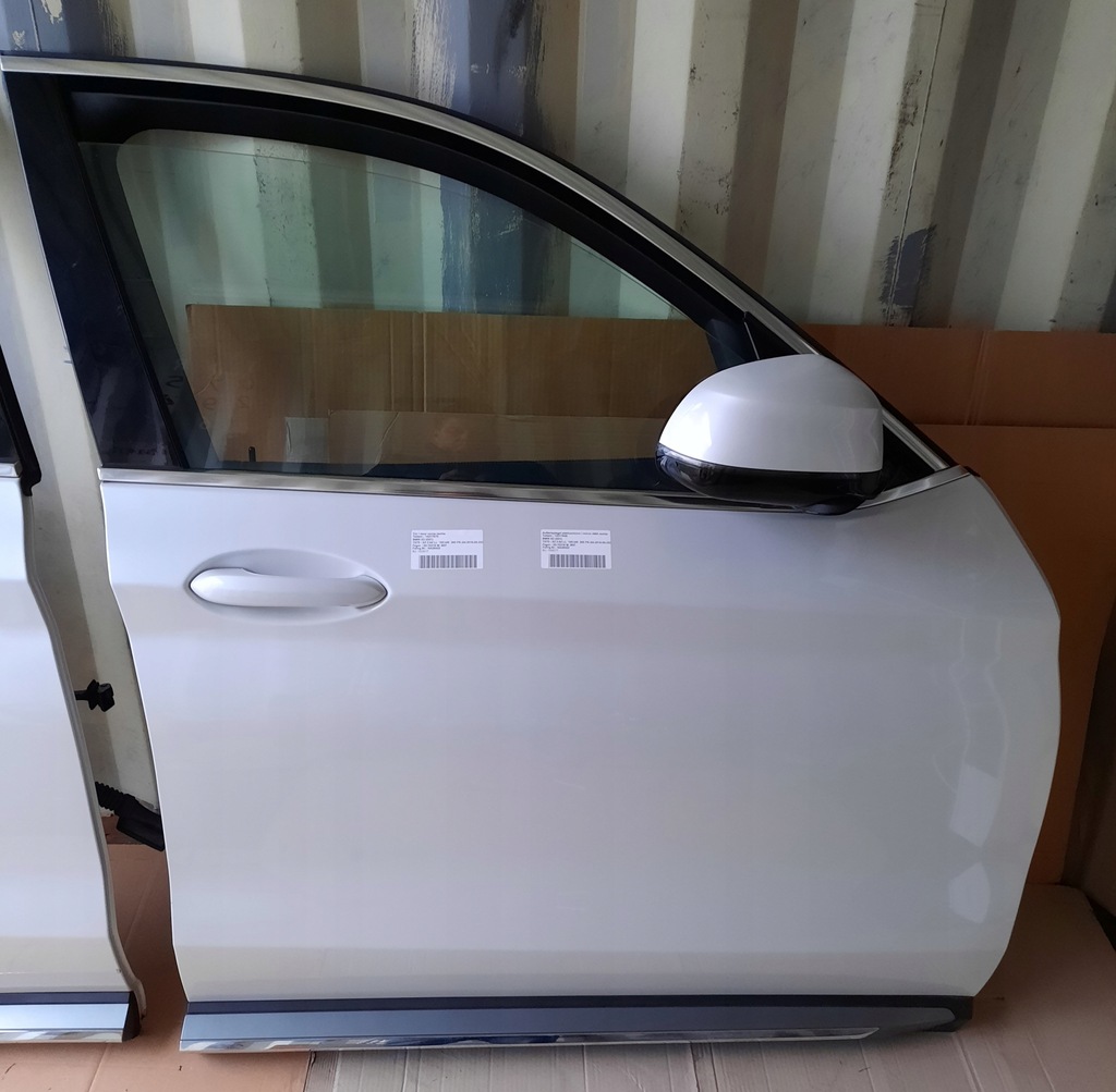 BMW X3 G01 DRZWI PRAWE BIALE A96 PRZOD PRZEDNIE - 10168244145 ...