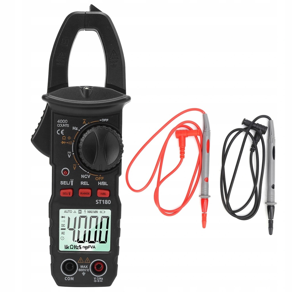 Multimetr prądowy Cyfrowy miernik cęgowy - 12547926842 - oficjalne archiwum Allegro