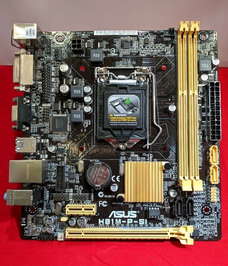 Płyta Główna ASUS H81M-P-SI Micro ATX - 11402509027 - oficjalne ...