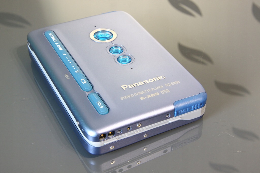 Walkman Panasonic RQ-SX53 BLUE Japan - Komplet - 12750117627 ...