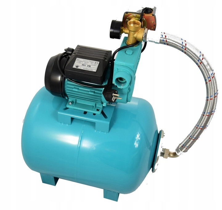 HYDROFOR 24L + POMPA DO WODY WZ 750 ZESTAW HYDROFOROWY 48L/MIN Moc 750W ...