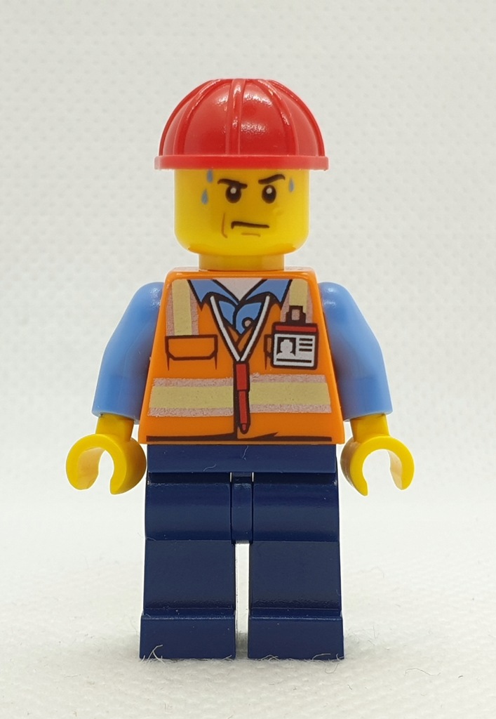 Lego figurka cty1281 pracownik robotnik City 60281 - 12672684982 ...