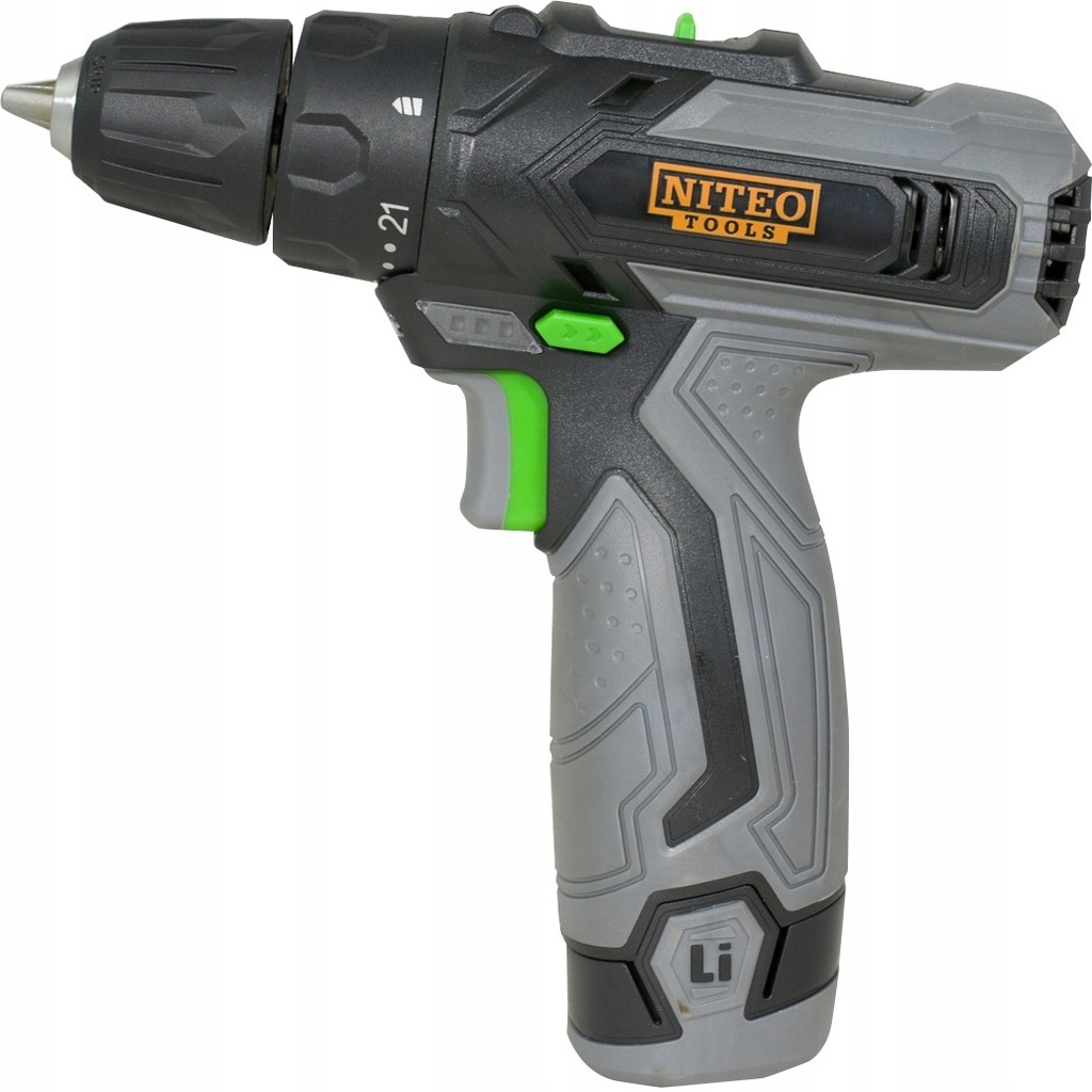 WIERTARKO-WKRĘTARKA AKUMULATOROWA NITEO TOOLS 12V - 8881438032 - oficjalne archiwum Allegro