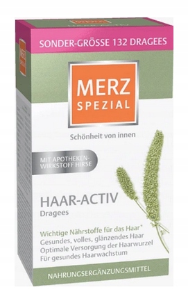 Merz spezial special Dragees Haar-Activ 132 szt. - 13094519908 ...