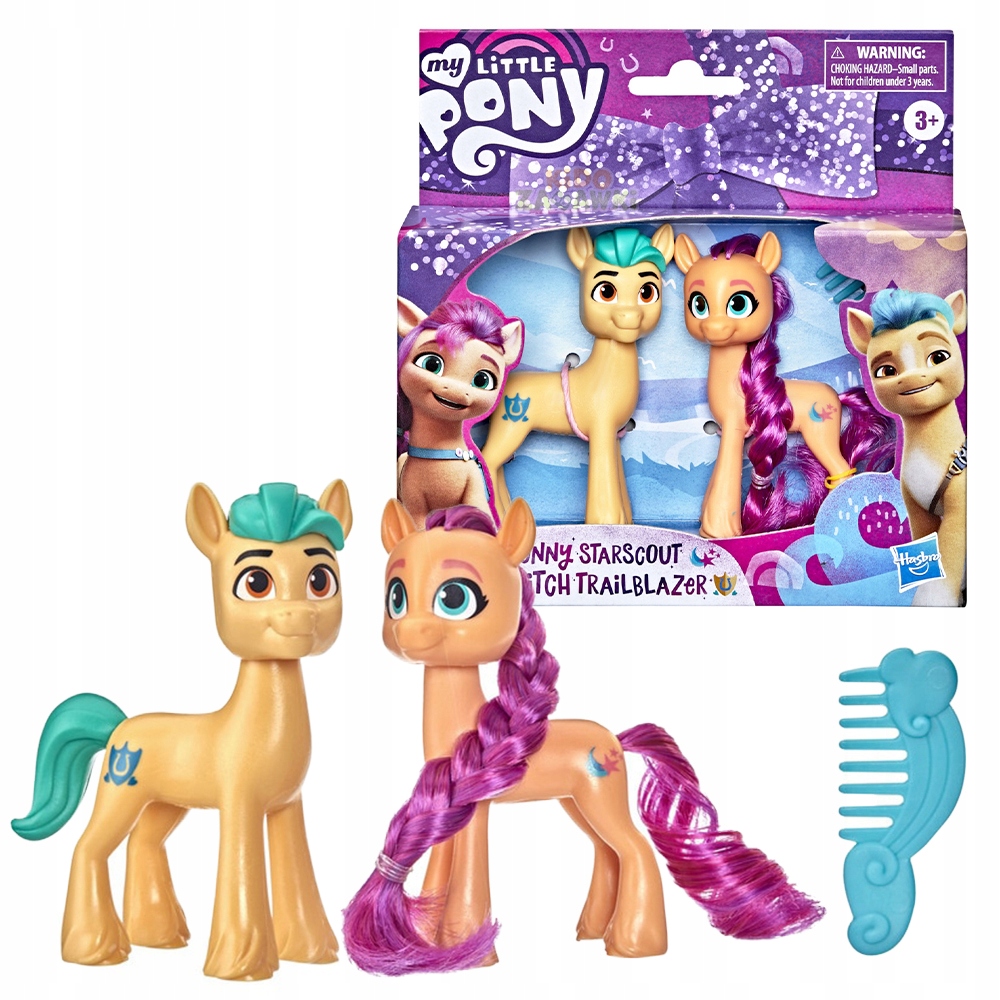 MY LITTLE PONY FIGURKI KUCYKI SUNNY I HITCH KONIKI - 12984637507 ...