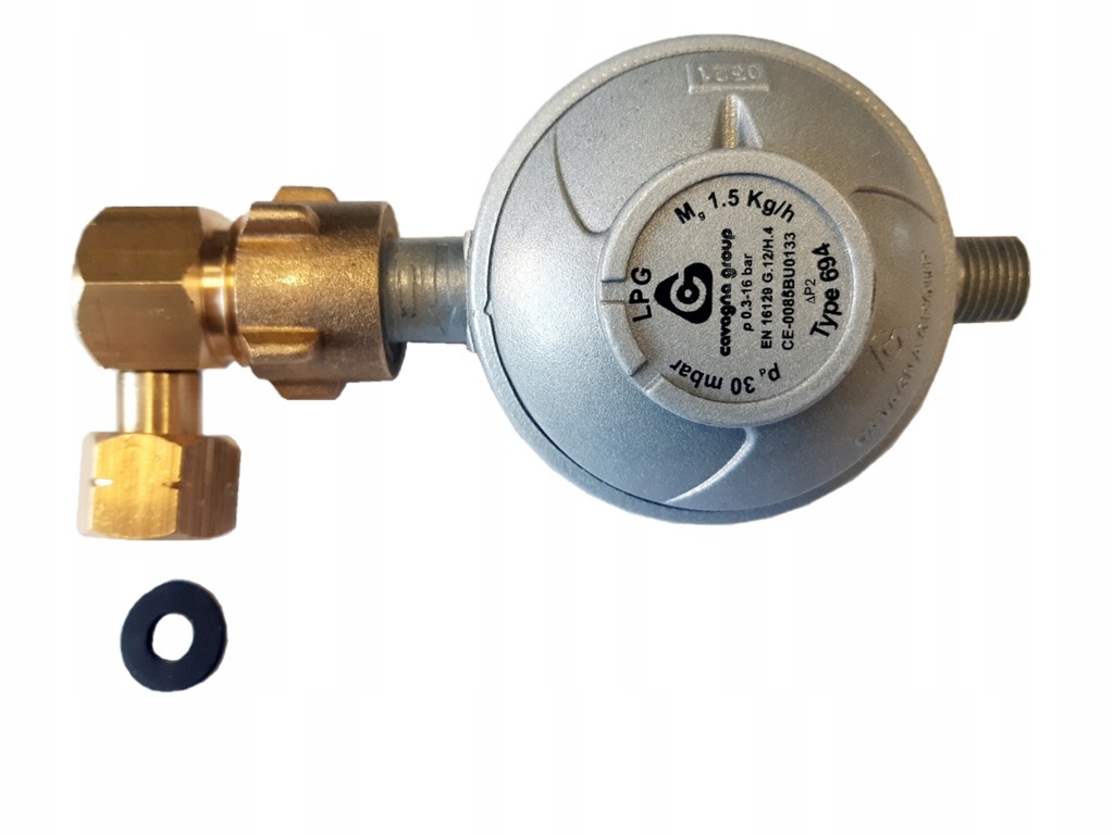 Reduktor 30 mbar do butli gazowej 2kg 3kg - 15591830908 - oficjalne archiwum Allegro
