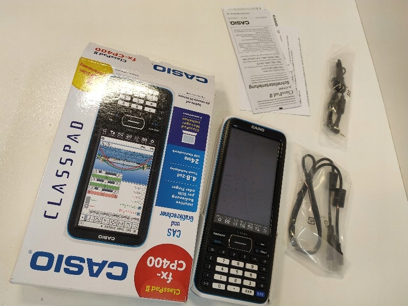 KALKULATOR CASIO CLASSPAD II FX-CP400 DOTYKOWY - 7890789324 - oficjalne archiwum Allegro