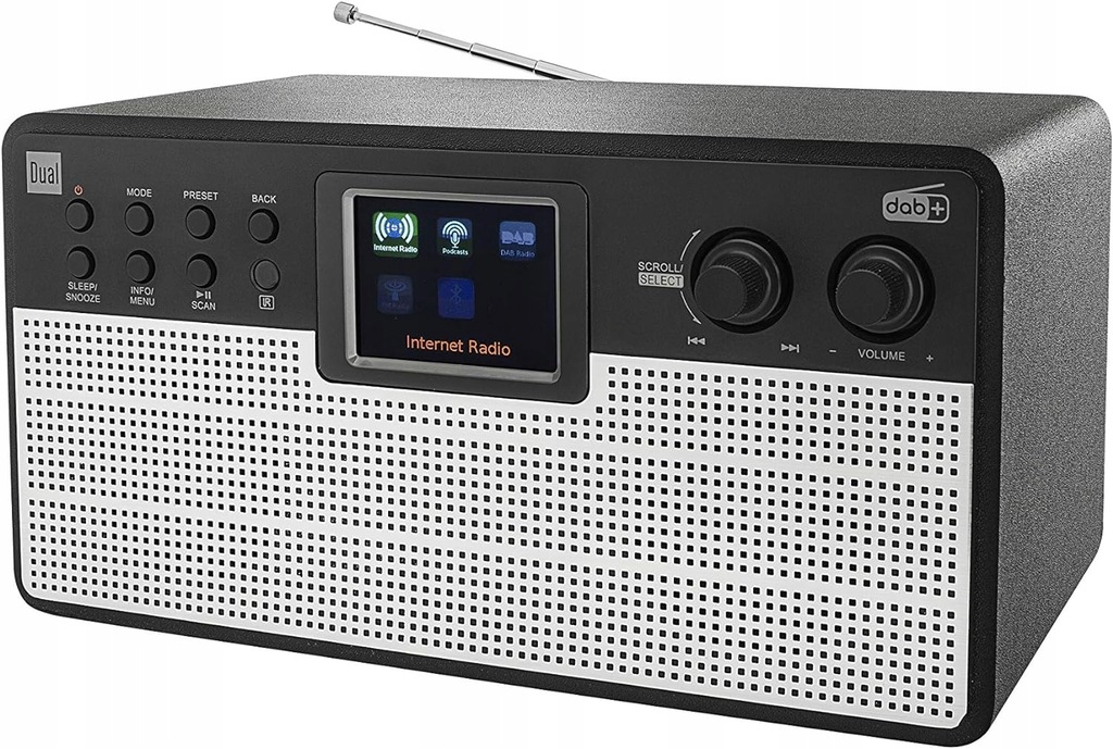 RADIO INTERNETOWE DUAL IR 100 75831 WIFI DAB+ FM BLUETOOTH STEREO PILOT ...