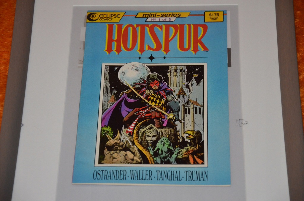 HOT SPUR #1 1987 ECLIPSE COMICS - 13236010253 - oficjalne archiwum Allegro