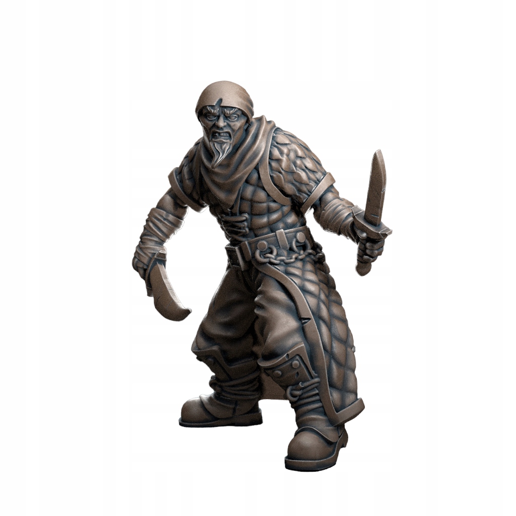 Pirate brigand figurka rpg dnd druk 3d 8k - 13933344350 - oficjalne ...