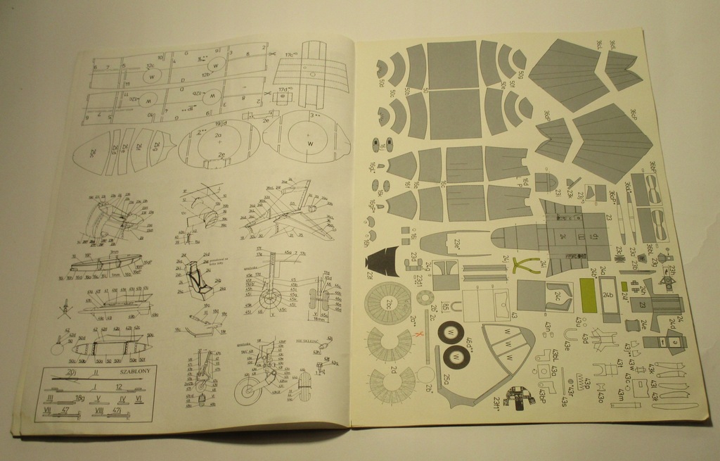 KARTONOWY ARSENAŁ 4-5/98 - SEA HARRIER FRS. MK I - 12375932009 - oficjalne archiwum Allegro