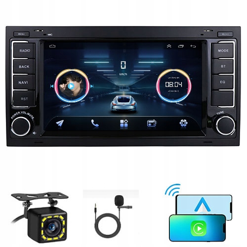 VW MULTIVAN T5 TOUAREG RADIO NAWIGACJA GPS ANDROID CARPLAY 2GB+64GB - 15463511919 - oficjalne ...