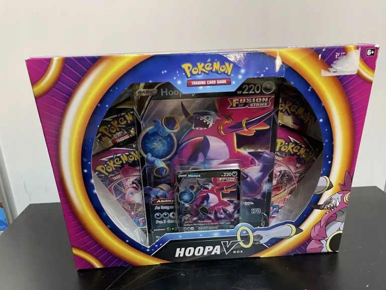 ZESTAW KART POKEMON TCG HOOPA V BOX - 12174603053 - oficjalne archiwum ...
