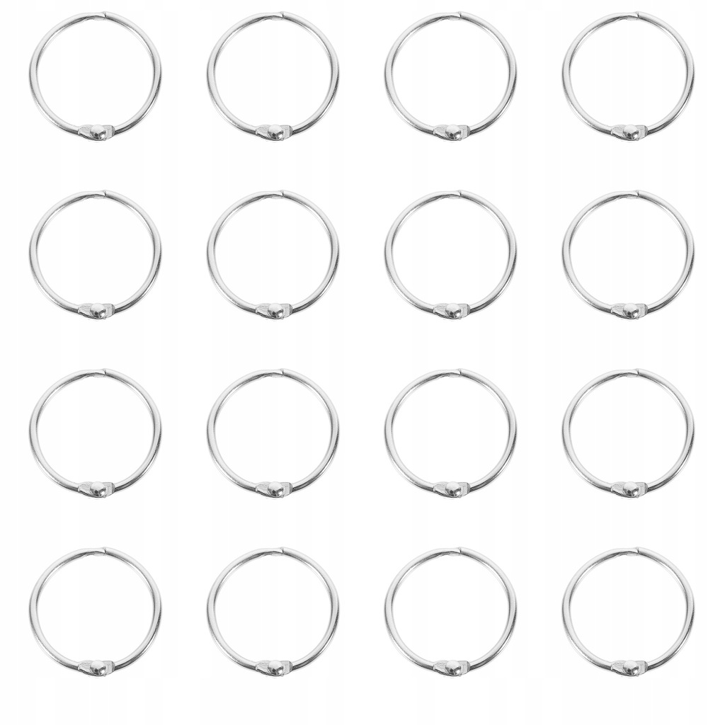 Metal Rings Index Cards Key Split 20 Pcs - 14072338796 - oficjalne ...