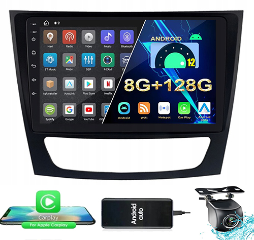 Mercedes Benz CLS W219 RADIO ANDROID GPS 8GB/128GB CARPLAY WIFI 4G ...
