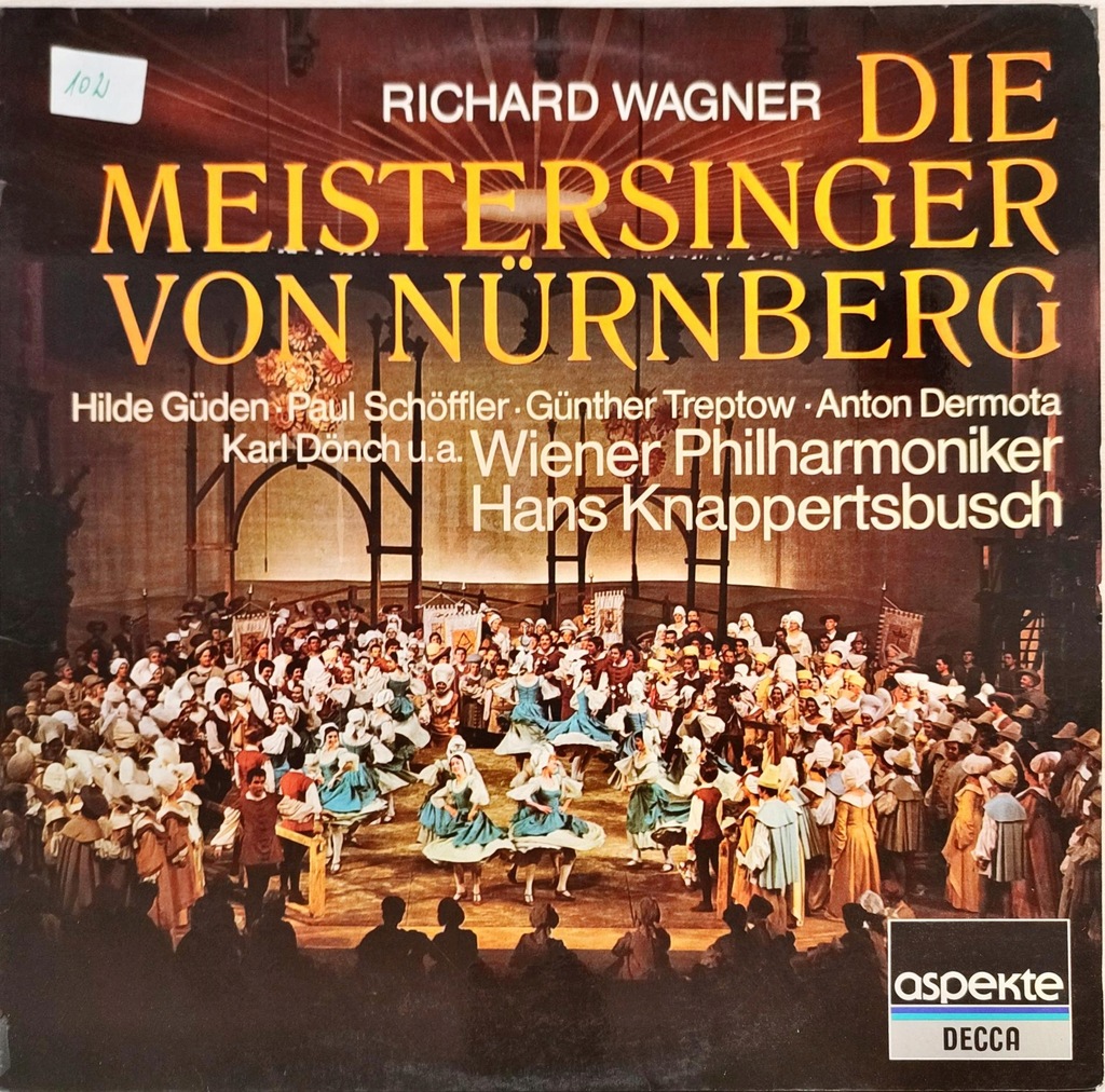 LP DIE MEISTERSINGER VON NURNBERG - 13213272307 - oficjalne archiwum ...