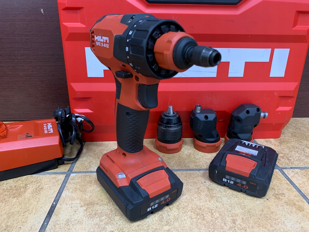 Wkrętarka Hilti SFE 2-A12 /Komplet/ - 12552341263 - oficjalne archiwum Allegro
