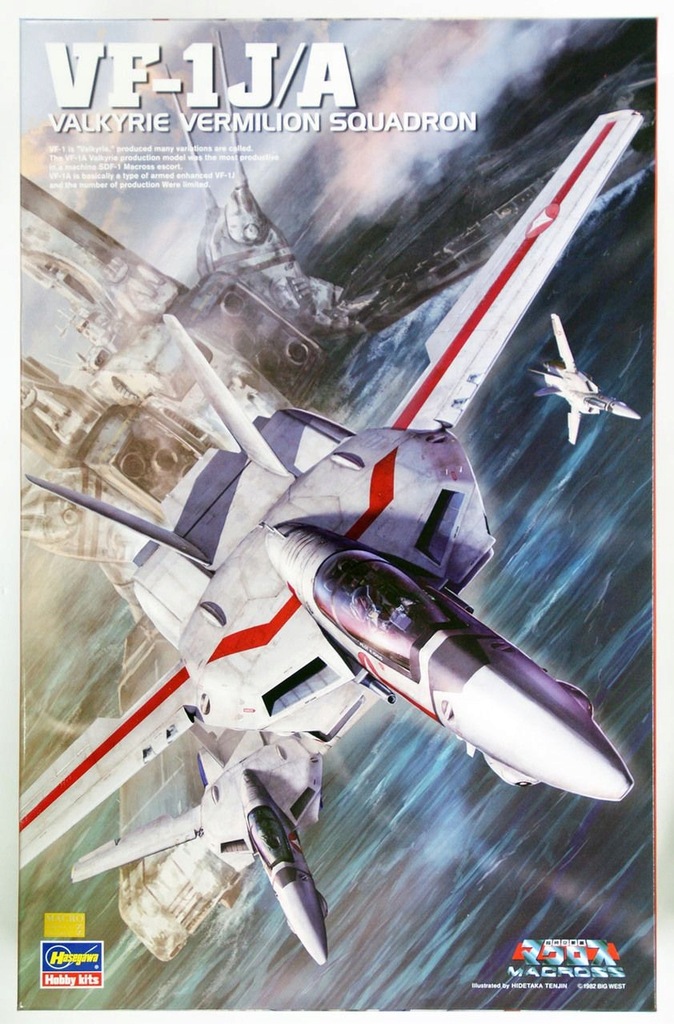 Macross VF-1JA Valkyrie Vermilion MC02 skala 1/48 - 13769890480 ...