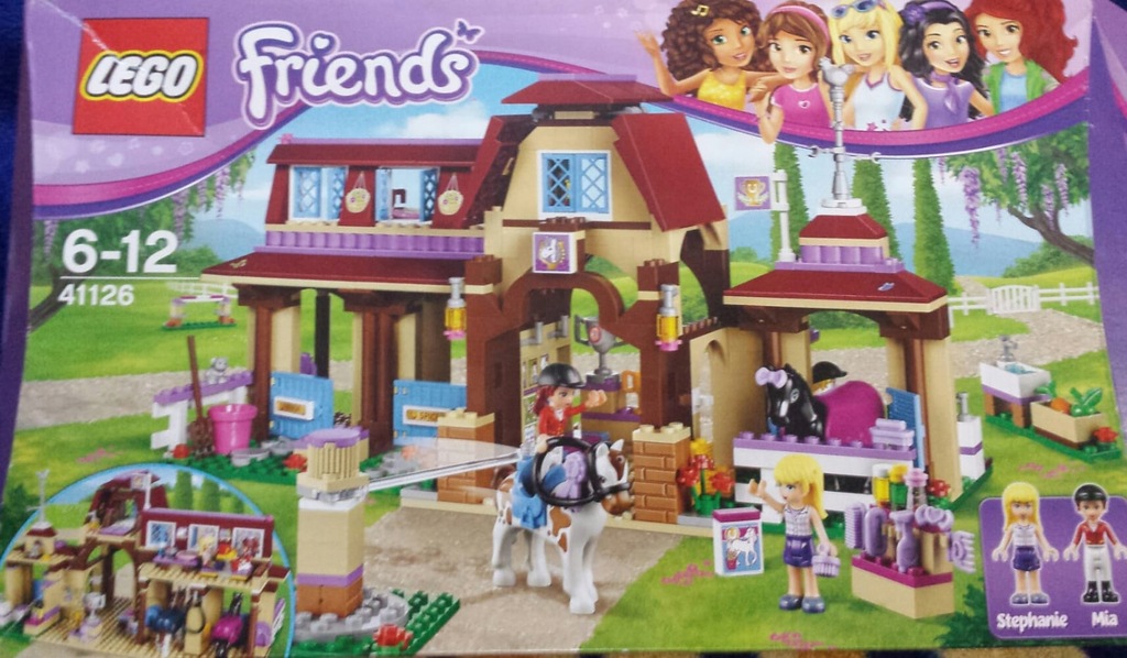 Lego Friends Stadnina koni stajnia - 8392545336 - oficjalne archiwum ...