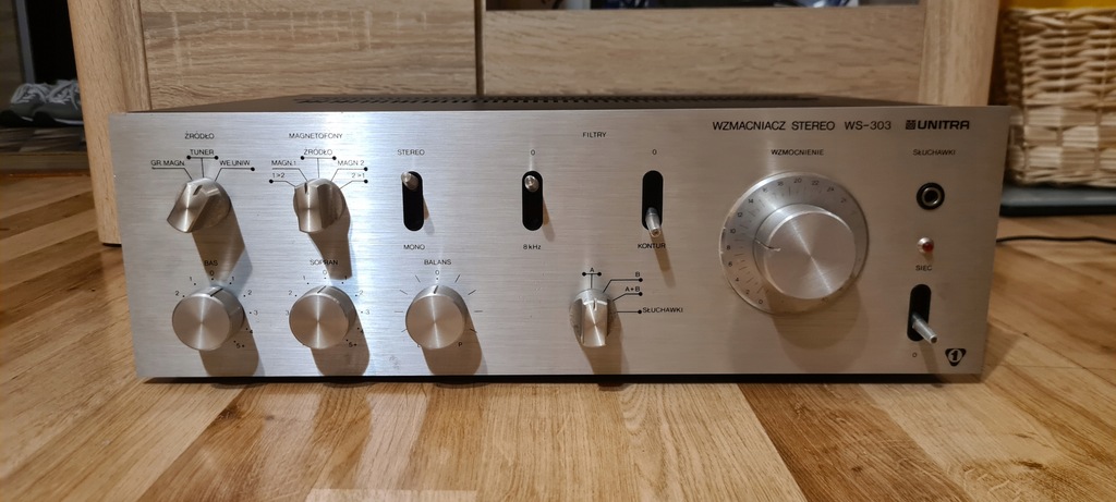 Wzmacniacz Unitra WS-303 - 11793505375 - oficjalne archiwum Allegro