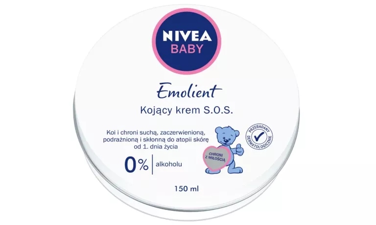 EMOLIENT KOJĄCY KREM S.O.S. NIVEA BABY 150ML - 15315509283 - oficjalne archiwum Allegro