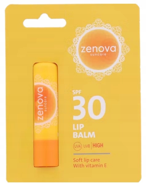 Zenova SPF 30 4,3 g balsam do ust pomadka - 13776746164 - oficjalne archiwum Allegro