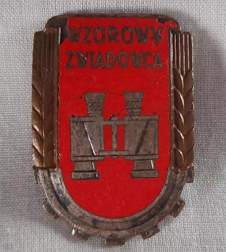 Odznaka Wzorowy Zwiadowca - 12636376817 - oficjalne archiwum Allegro