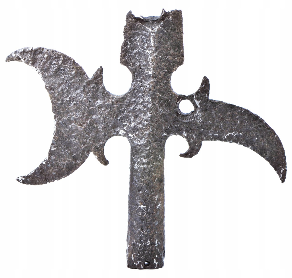 POLSKA (?), halabarda, XVI - XVII wiek, ORYGINAŁ, DUŻA RZADKOŚĆ ...