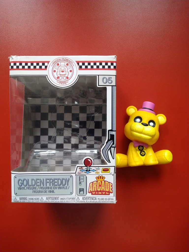 Golden Freddy Funko Pop Figurka FNAF Arcade Vinyl - 10872577643 ...
