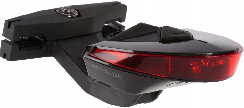 Oświetlenie rowerowe tylne Kross Red Slide 3 lm - 13316605096 - oficjalne archiwum Allegro