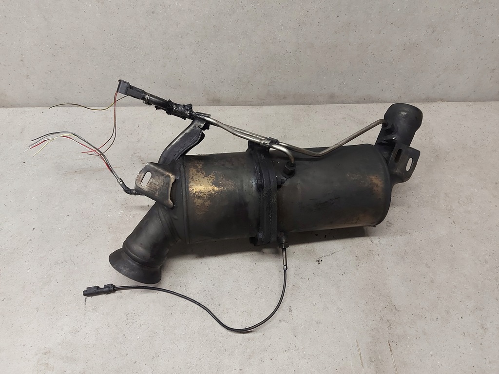 KATALIZATOR+FILTR DPF FAP MERCEDES E W211 2,2CDI PUSZKA PUSTA ...