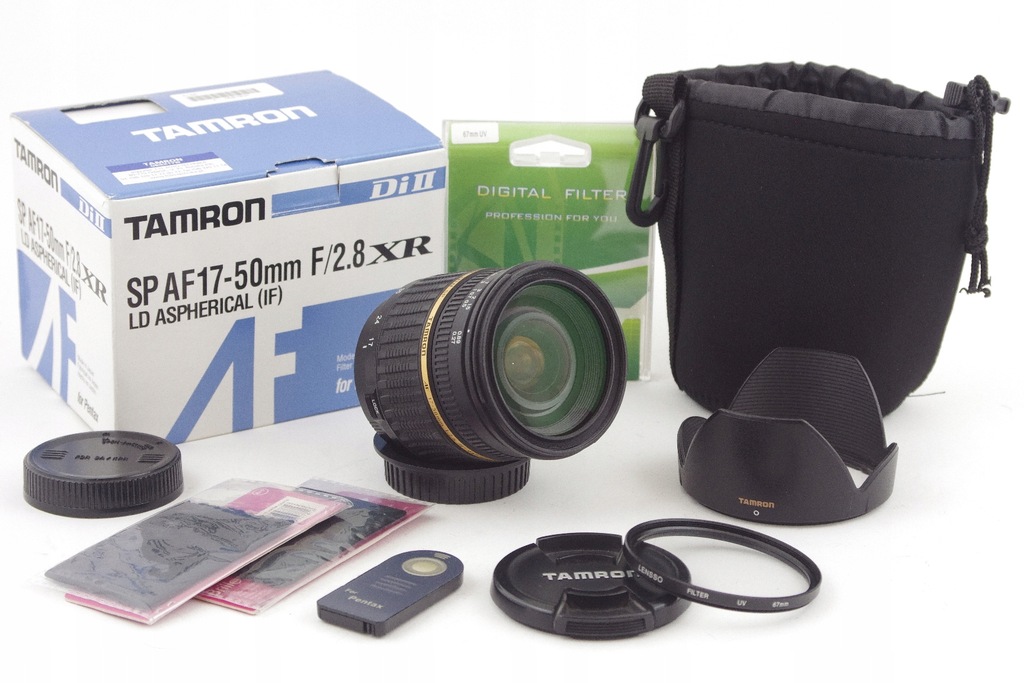 Tamron AF 17-50mm f/2,8 SP XR Di II KOMPLET PENTAX - 12227668491 - oficjalne archiwum Allegro
