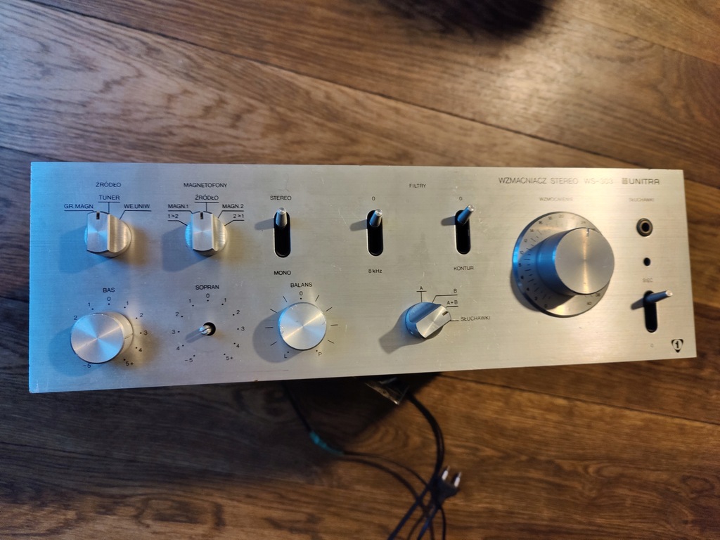 Wzmacniacz Unitra WS 303 - 11583909797 - oficjalne archiwum Allegro